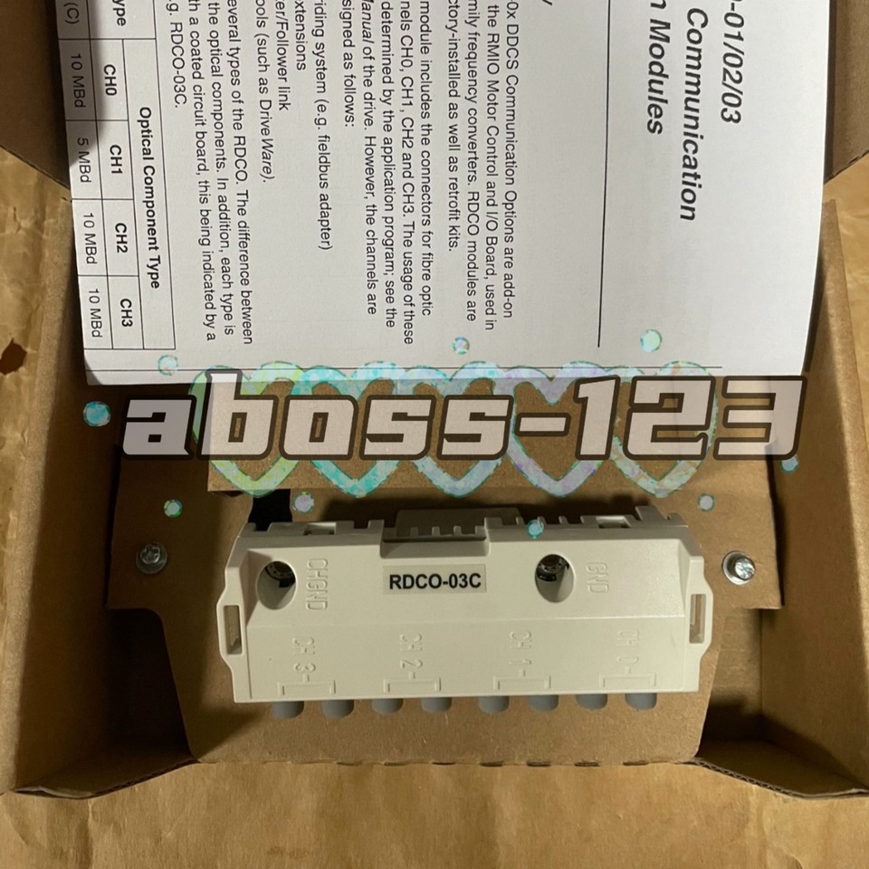ABB RDCO-03C Frequency converter accessory (communication module)#1pc ...