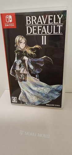 Bravely Default II Nintendo Switch Game Square Enix Excellent Condition ...