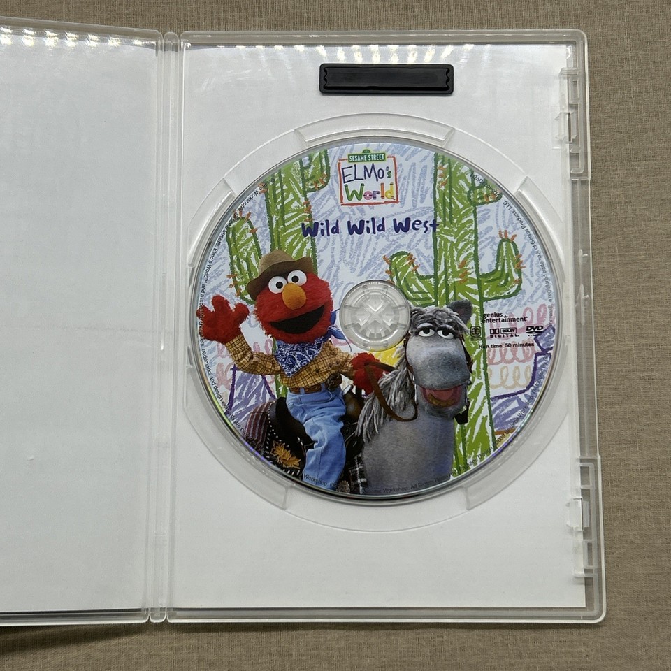 Elmo S World Wild Wild West Dvd 2001 Special Elmo Sesame Street