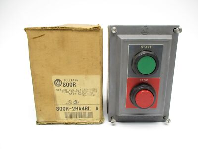 ALLEN BRADLEY 800R-2HA4RL SER. A (BR/WH) NSMP | eBay