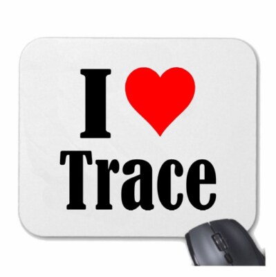 MOUSEPAD Mauspad I Love Trace Ich Liebe Trace | eBay.de