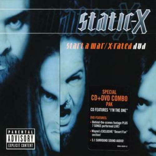 Start a War/X-Rated [CD & DVD] [PA] by Static-X (CD, Jun-2005, 2 Discs ...