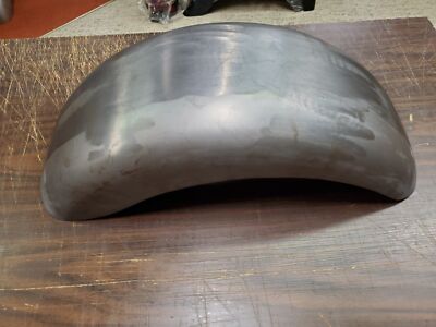 11" Wide Steel Round Top Rear Motorcycle Fender Harley-Davidson Custom ...