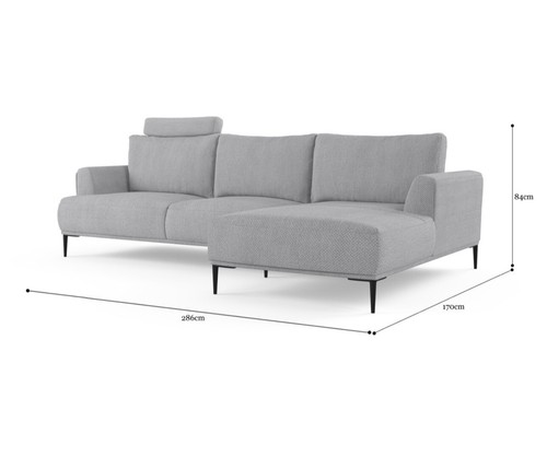 Brosa Como Motion Modular Sofa With Chase, Grey | eBay Australia