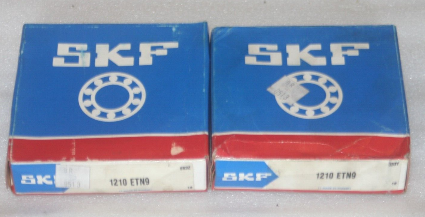 (Lot of 2) SKF 1210 ETN9 Self Aligning Ball Bearings * NEW * | eBay