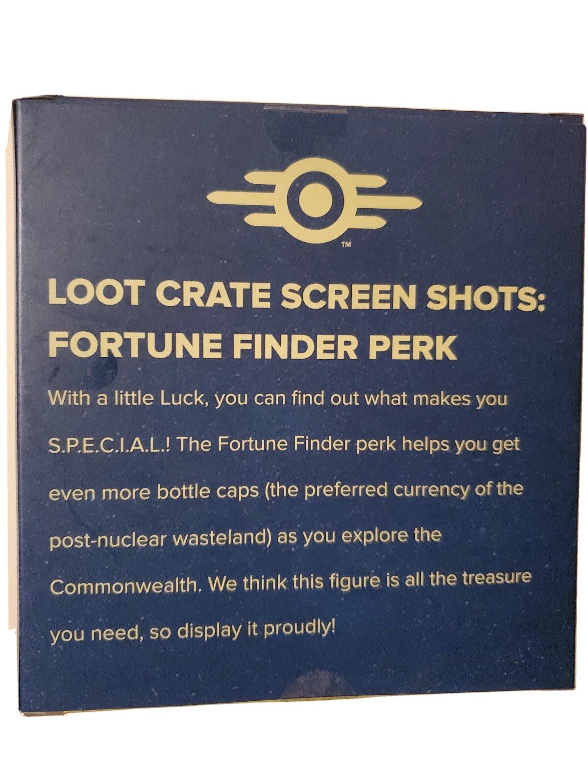 Fallout Fortune Finder Perk - Loot Crate Exclusive - NEW | eBay