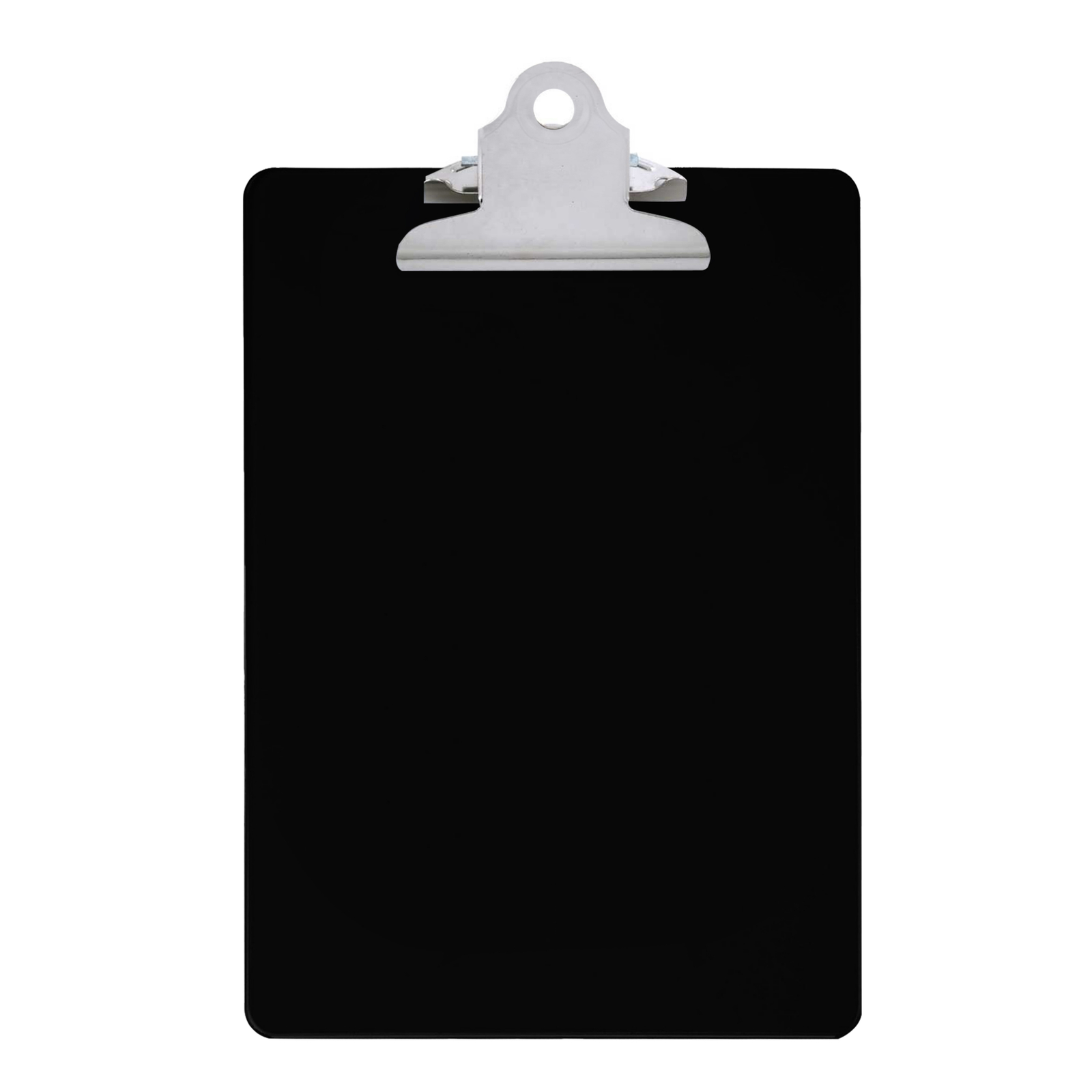 Pack of 6 Black A5 Clipboards with Butterfly Clip with Ruled Side ...