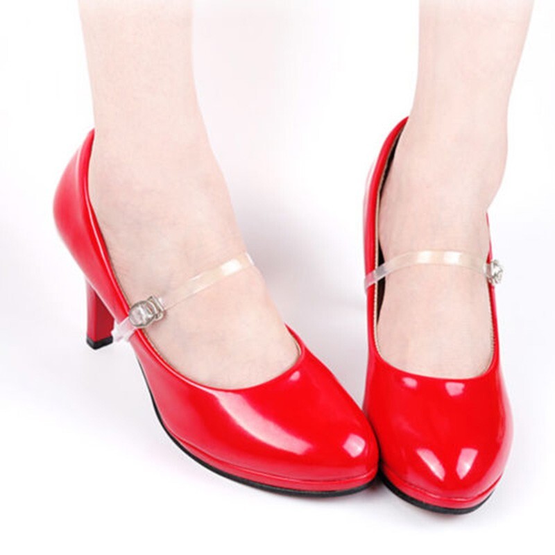 Detachable Clear Silicone Shoe Straps Band/For Holding Loose High ...