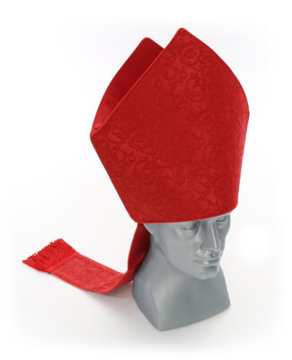 Red Mitre Vestment Mitre Rouge Mitra Roja Rot Mitra Rossa MC18 | eBay