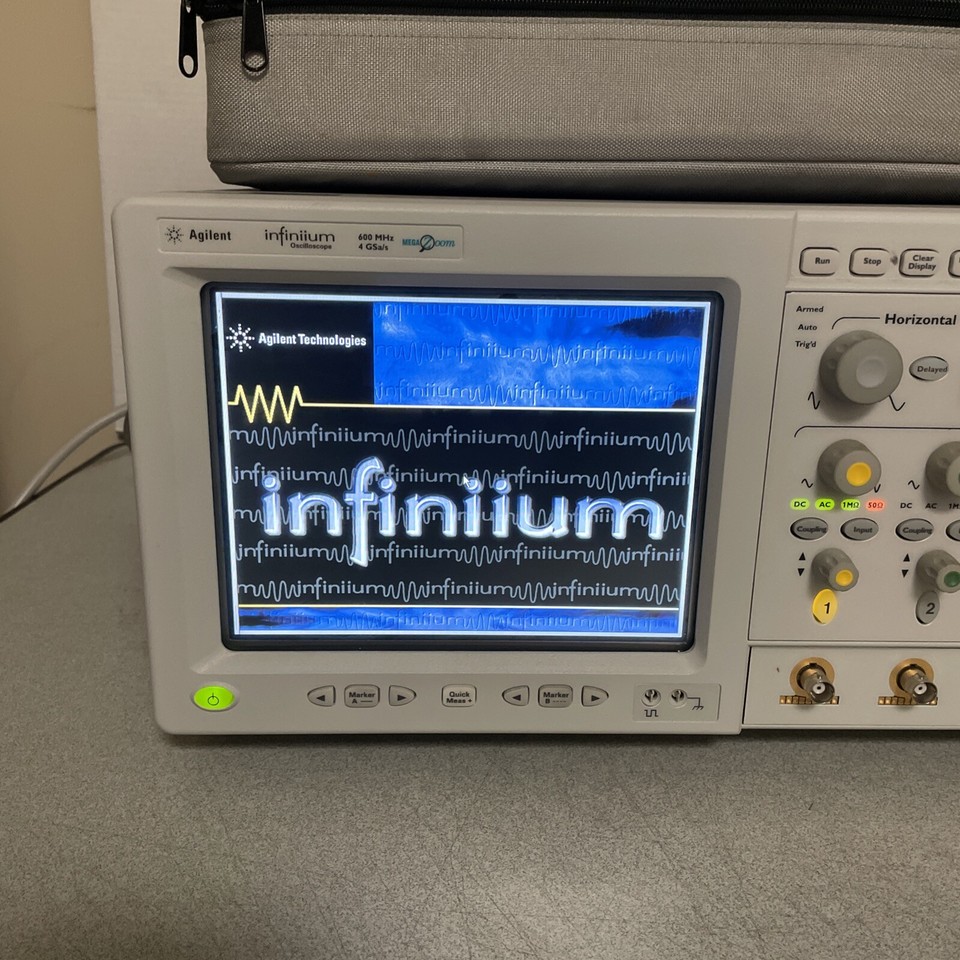 AGILENT 54831M Infiniium Oscilloscope 600 MHz 4 GS/a with Accessories & Probes | eBay