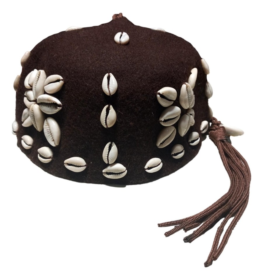 African Gnawa Handcrafted Moroccan Gnaoua Traditional Hat Headgear with ...