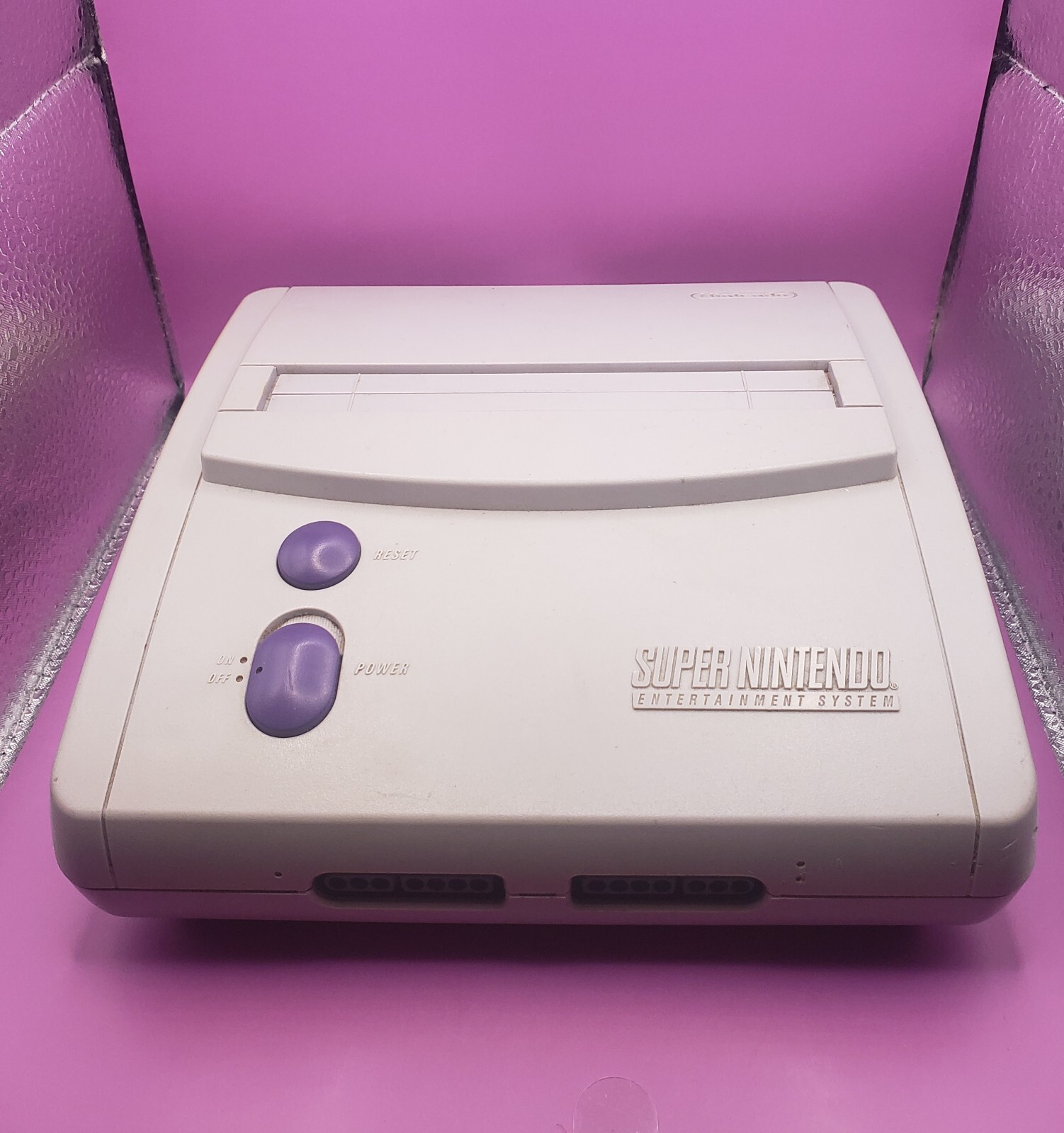 SNES Super Nintendo Jr Console Bundle w/ Super Mario World/Tested | eBay