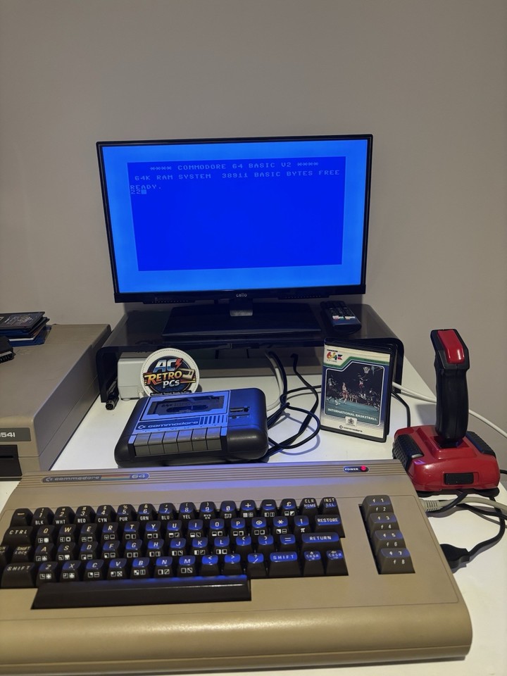 Commodore 64 Computer Bundle - Boxed, Restored And Tested With Joystick ...