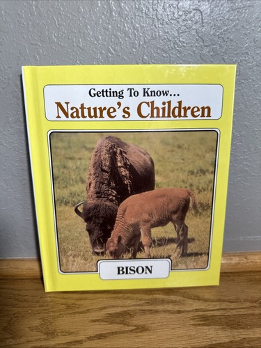 1985 Getting To Know Nature's Children Book -#8 Bison & Opossum New | eBay