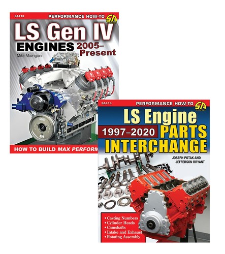 How to Build Max Performance LS Gen IV Engine Parts Interchange 2 Book ...