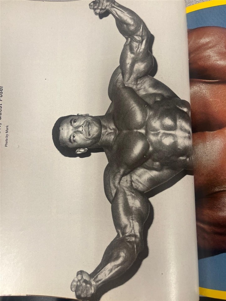 MUSCLE TRAINING Picture Book & Pen Pals bodybuilding magazine RAY ...
