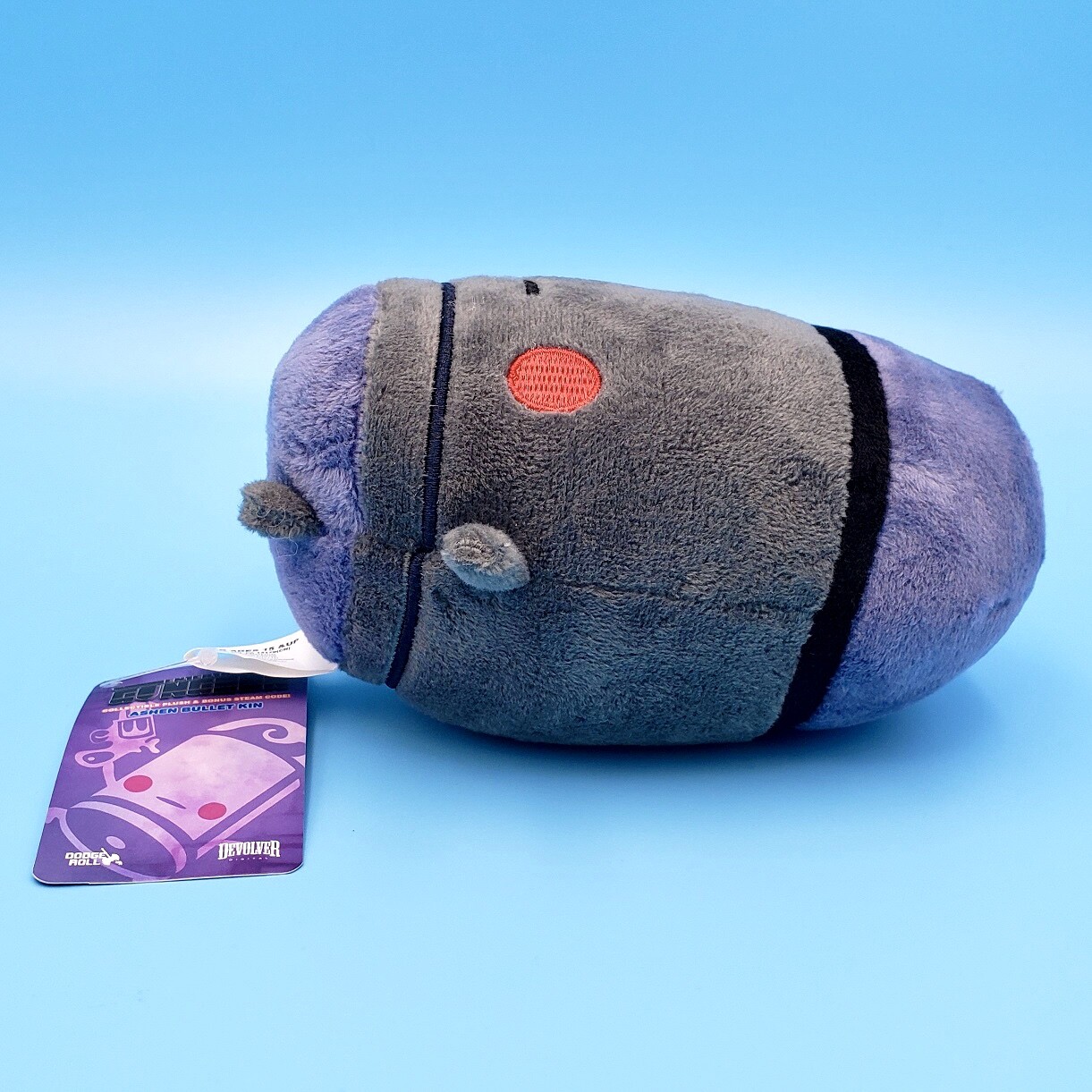 Enter The Gungeon Ash Kin Bullet Plush Ashen Figure + PC Steam Code 6 ...