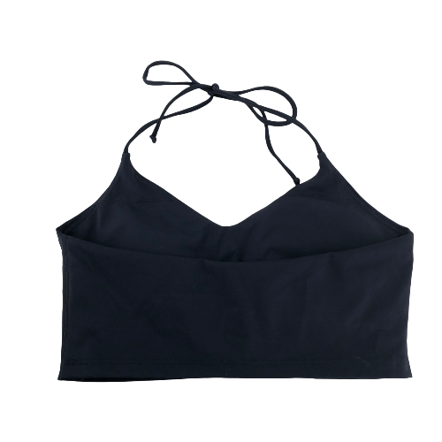 G BRAND USA Womens Halter Top Backless Swimwear Sports Bra Black Small ...