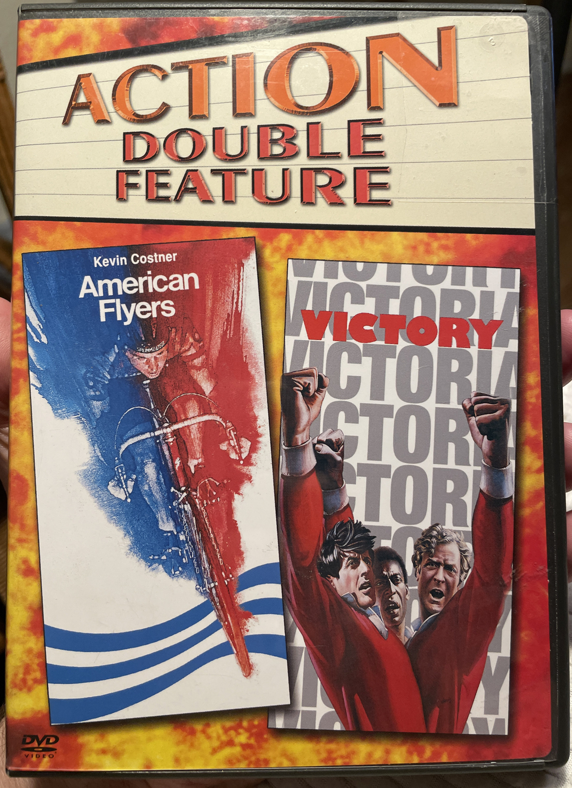American Flyers/Victory (DVD, 2005, 2-Disc Set) ACTION Double Feature ...