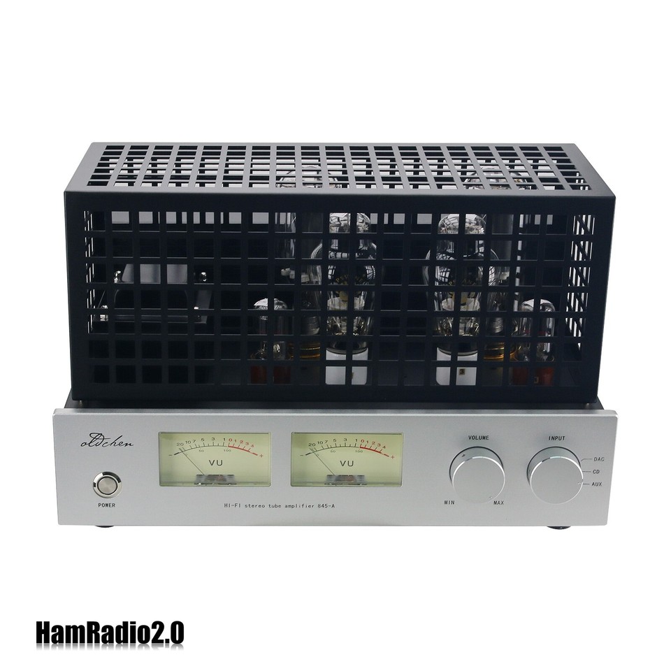 Oldchen 845-A Hi-Fi Stereo Tube Amplifier 25Wx2 Class A Singled Ended ...