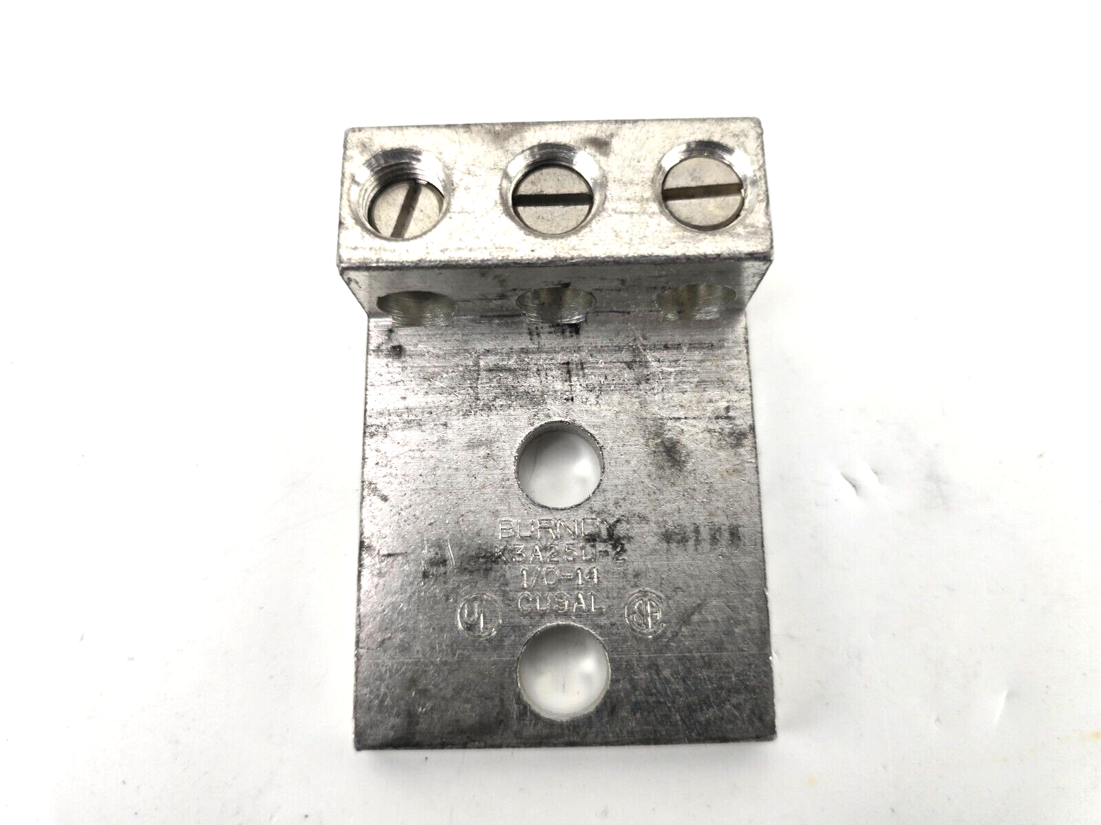 Burndy K3A25U-2 Terminal Lug 1/0-14 CU9AL 3-Conductor | eBay