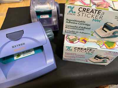 Xyron Models 500 & 250 Create a Sticker Maker (w/ 2 refills for 500 ...