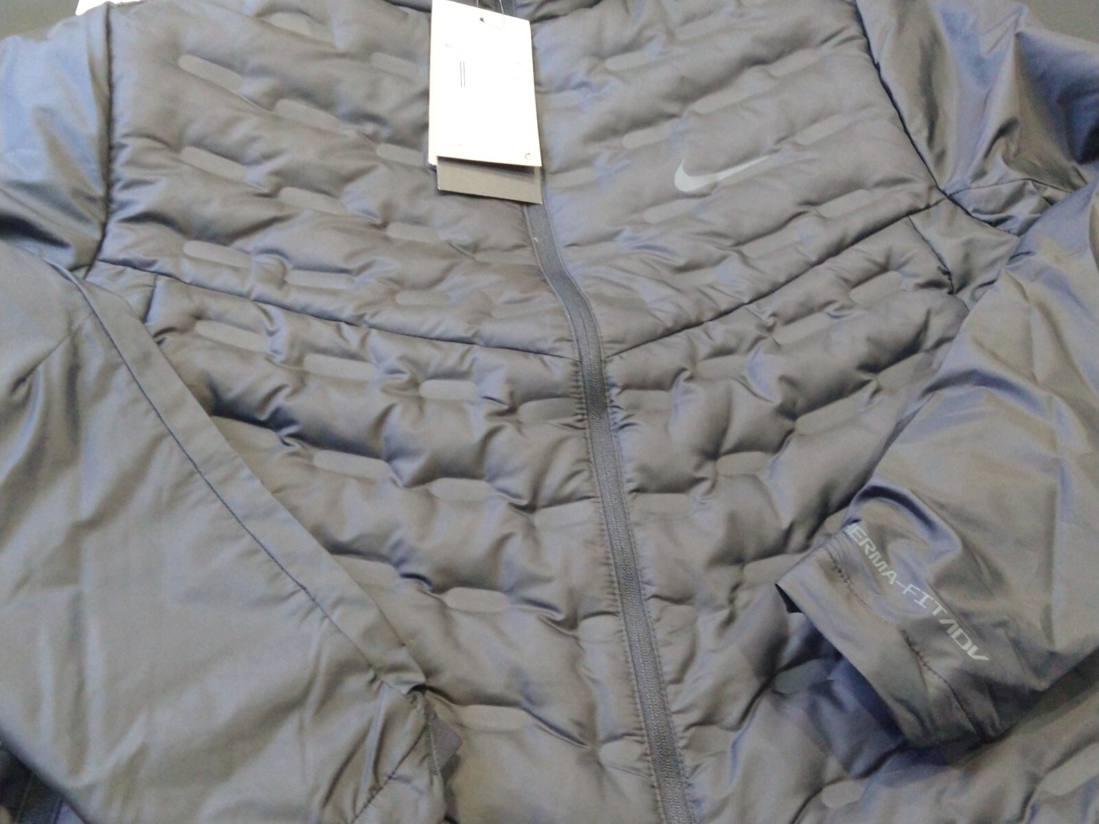 Nike Mens Therma-FIT ADV Repel Down Running Jacket - FB7556 010 - Black ...