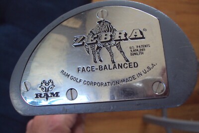 Ram Zebra mid-mallet face-balanced putter 35" | eBay