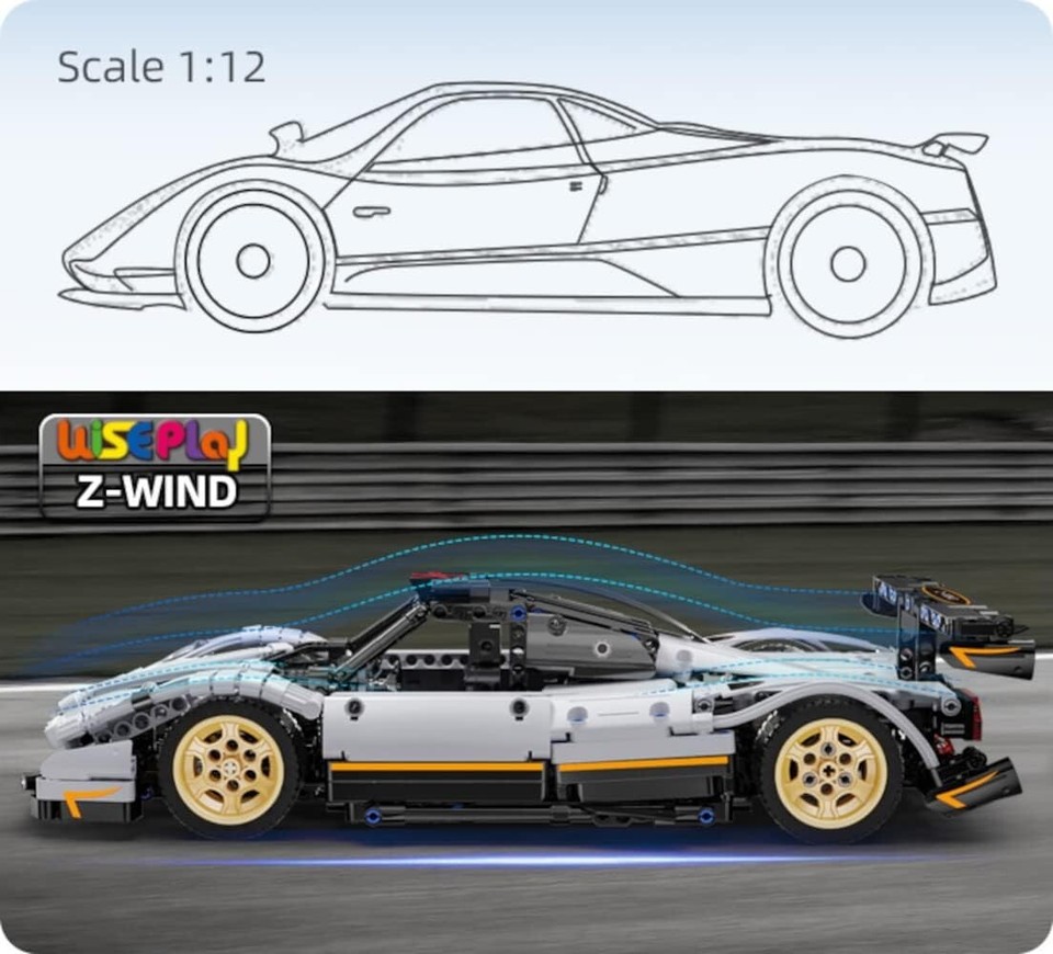 1:12 Scale Model Car Kits for Adults and Kids – Build Together, Bond ...