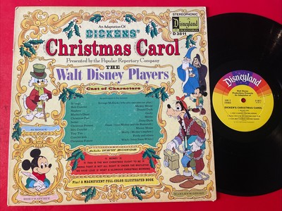 Disney An Adaptation Of Dickens’ Christmas Carol OST LP Disneyland ...