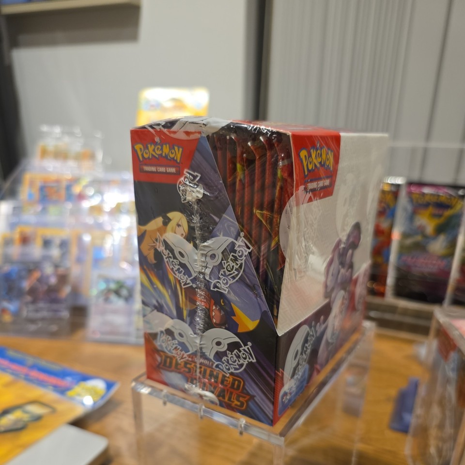Pokemon TCG Destined Rivals Booster Box Sealed Brand New * Same Day ...
