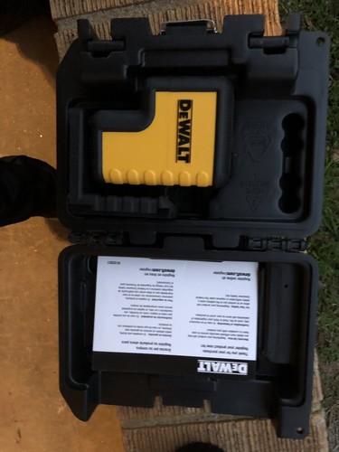 DEWALT Red 3 Spot Laser Level - DW08302 for sale online | eBay UK