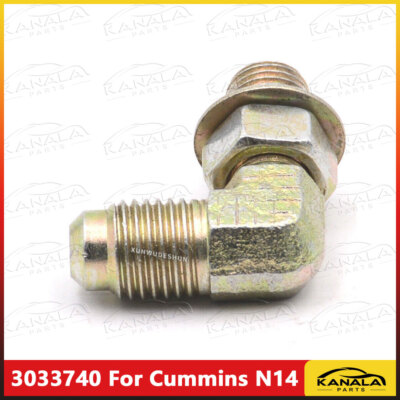 Check Valve 90° Elbow Fuel Gear Pump Check Valve 3033740 For Cummins ...