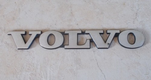 Vintage VOLVO monogram emblem badge sign car old automobile vtg old ...