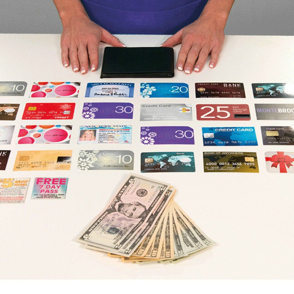 3 Pcs Original Wonder Wallet Amazing Thin Slim RFID Leather Wallet As ...