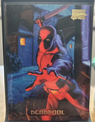DEADPOOL 1994 MARVEL MASTERPIECES GOLD FOIL SERIES 1994 # 28 NM CARD ...
