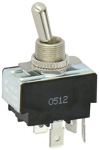 NSI 78080TQ, LLC Toggle Switch, On Off Circut, DPST, 15/10 amps, 125/ ...