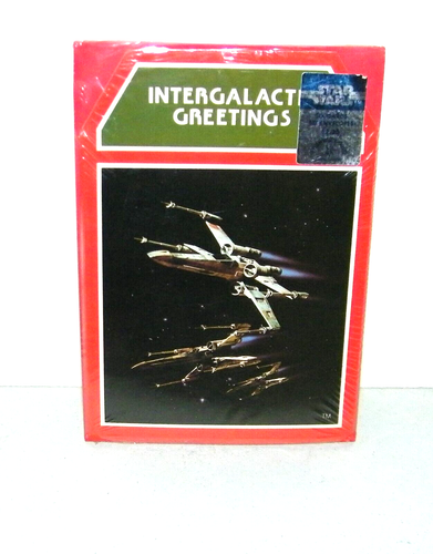 Original RARE 1977 Star Wars Sealed Christmas Greeting's Cards 6pk ...