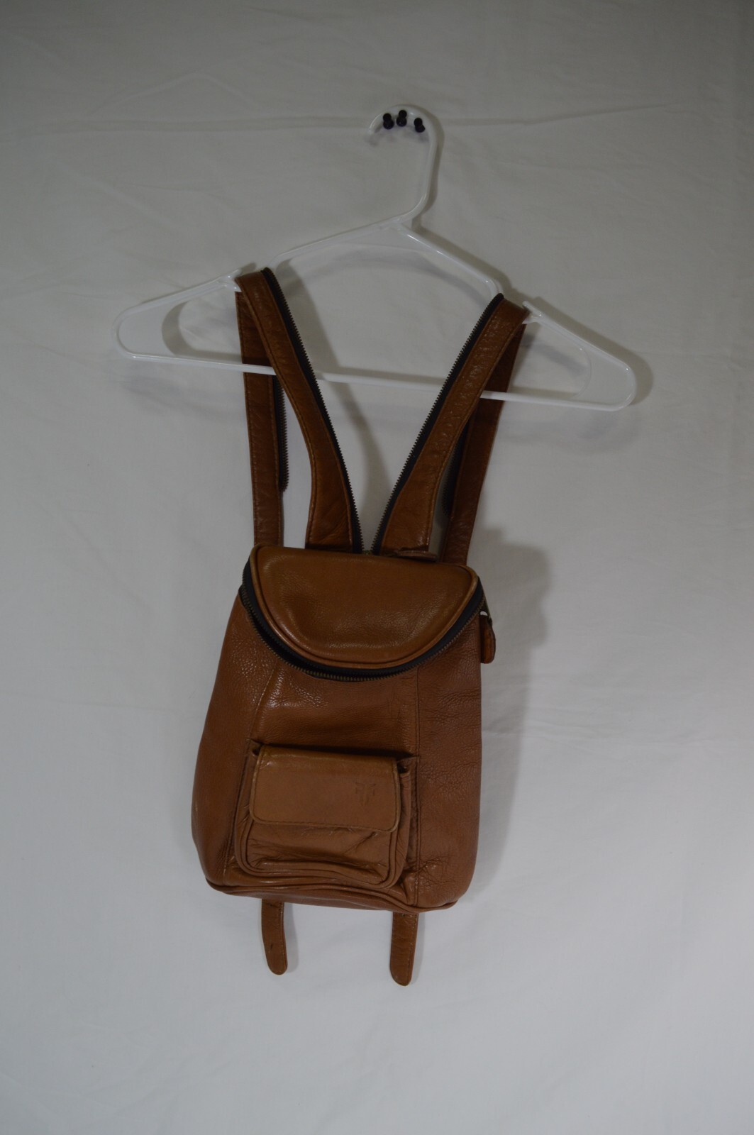 Frye Benchcrafted Genuine Brown Leather Backpack Mini… - Gem