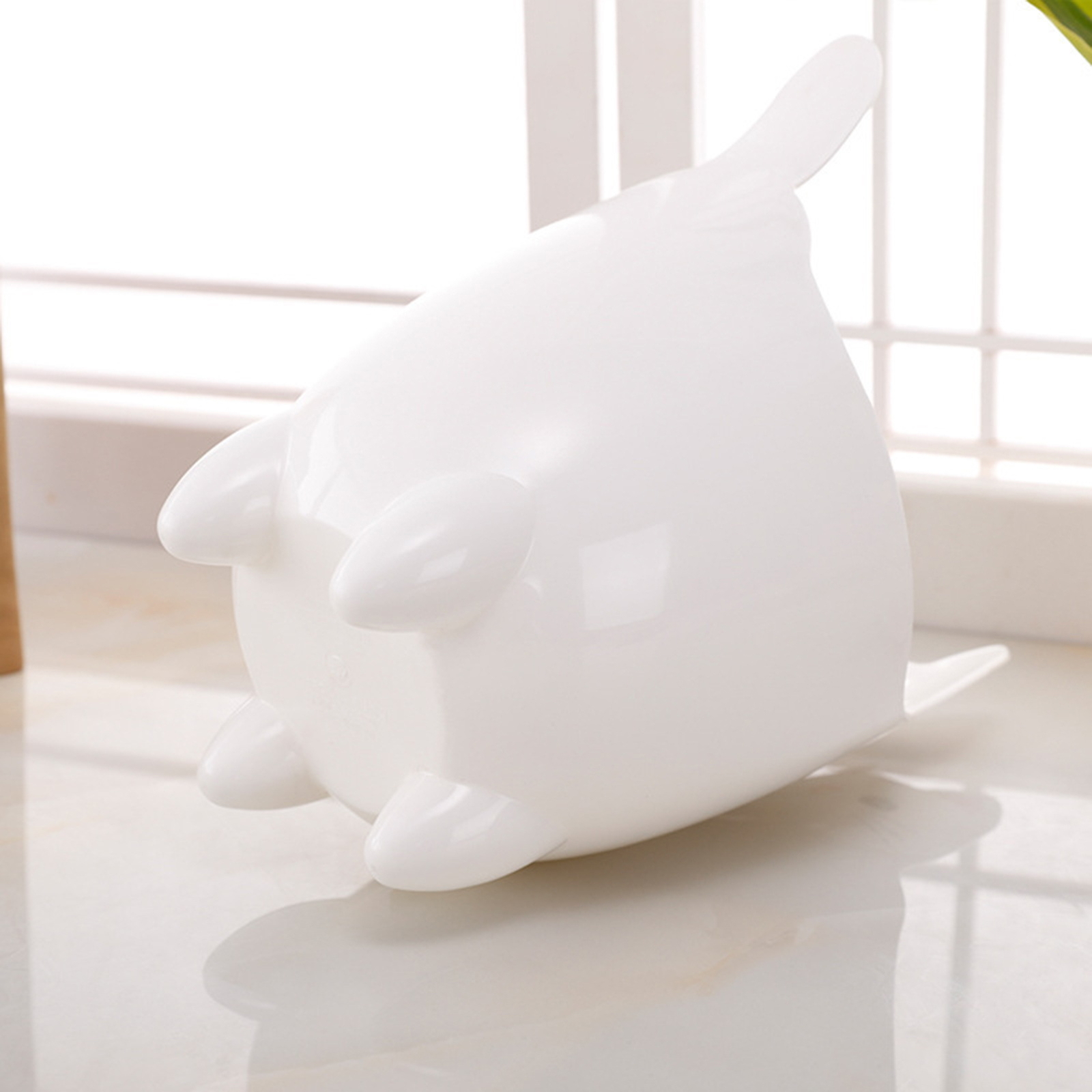 Desktop Trash Cat Shape Keep Neat Solid Color Desktop Trash Decorative ...