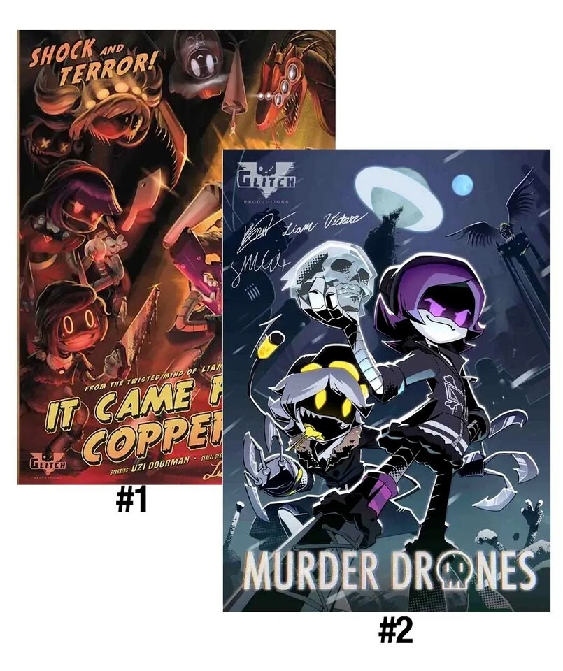 New It Came From Copper 9 Murder Drones Poster | eBay