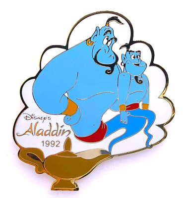EXTREMELY RARE! 2002 DISNEY Trading Pin LtdEd GENIE & PUPPET GENIE ...