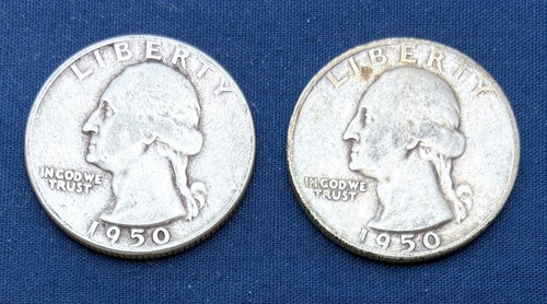 1950, 1950-S Washington Silver Quarters, 2 coin lot | eBay