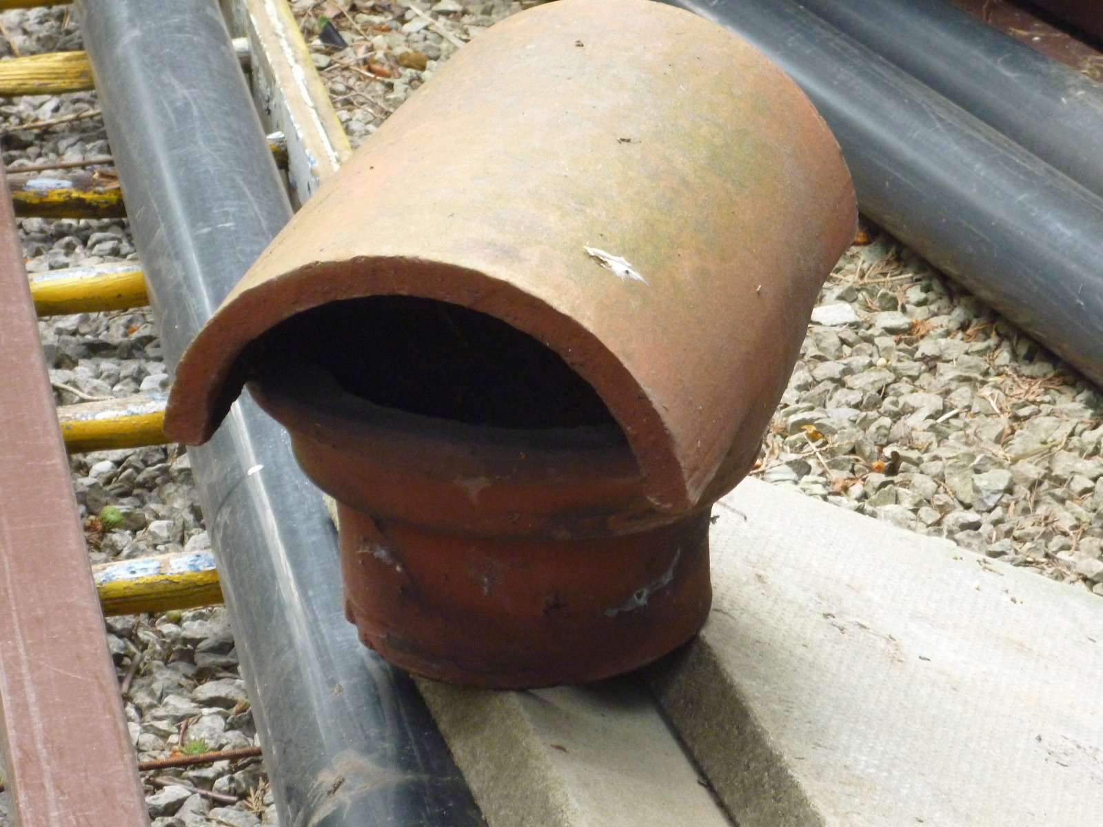 CHIMNEY POTS / COWLS X 2 MATCHING MUSHROOM / PEPPER POT LOOK & RESTORED ...