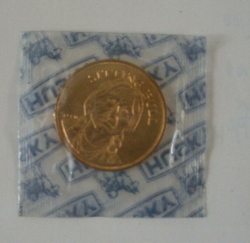 Franklin Mint Husky Oil Rugged Americans Coin Token Black Hawk Crazy ...