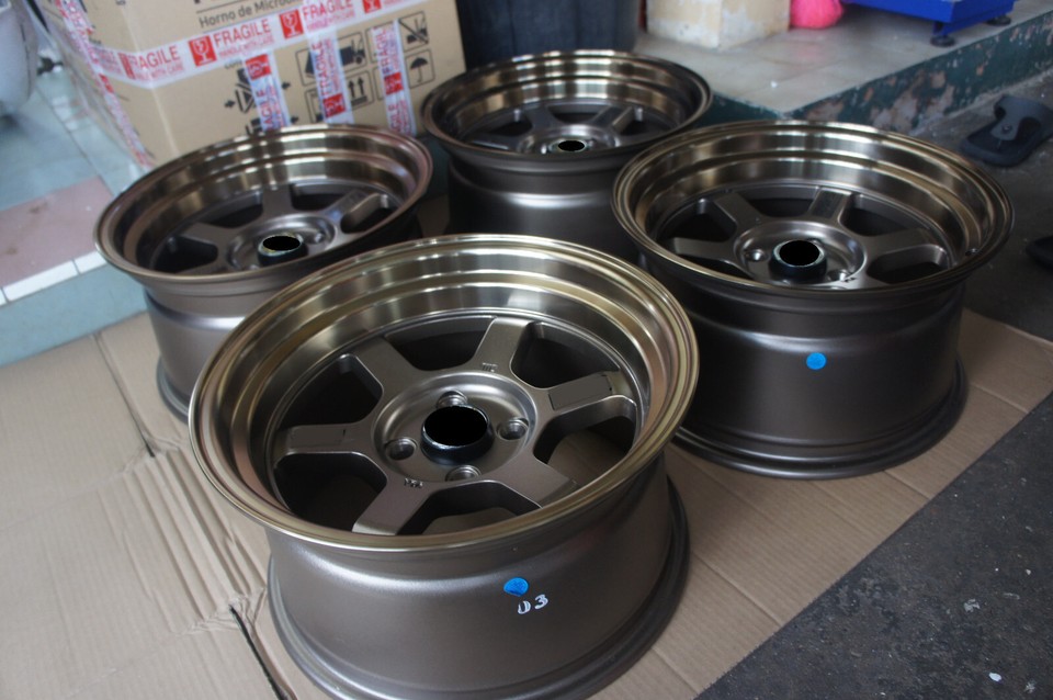 For miata mx5 civic e30 eg6 dc2 bmw 2002 JDM TE V 6spoke Style 15 ...