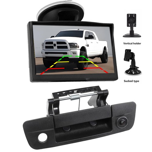 Tailgate Handle Backup Camera for Dodge RAM 1500 2500 3500 2010-2017+5 ...