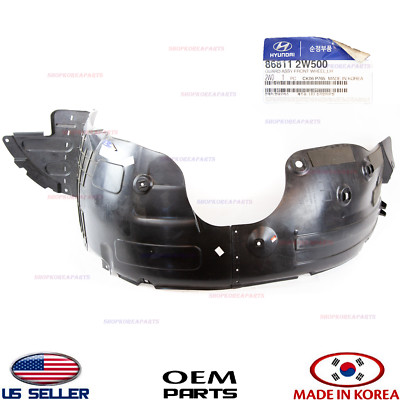 OEM Fender Liner Front Left Driver Side GENUINE HYUNDAI SANTA FE SPORT ...