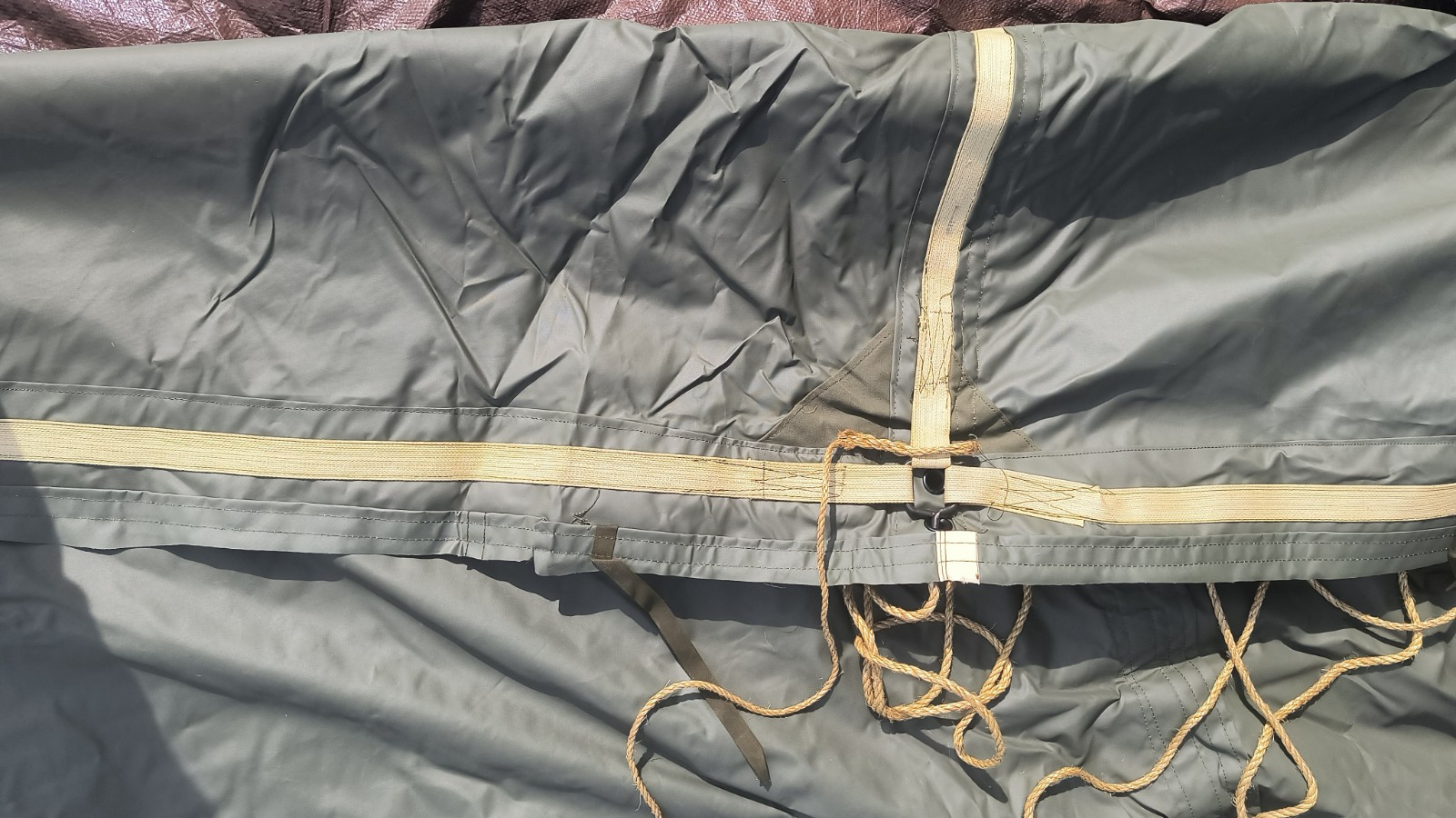 TENT MILITARY GENERAL PURPOSE UNISSUED + LINER POLES PINS CAMPING TRUCK ...