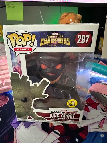 Funko Pop Vinyl King Groot #297 Contest of Champion Gamerverse Marvel ...